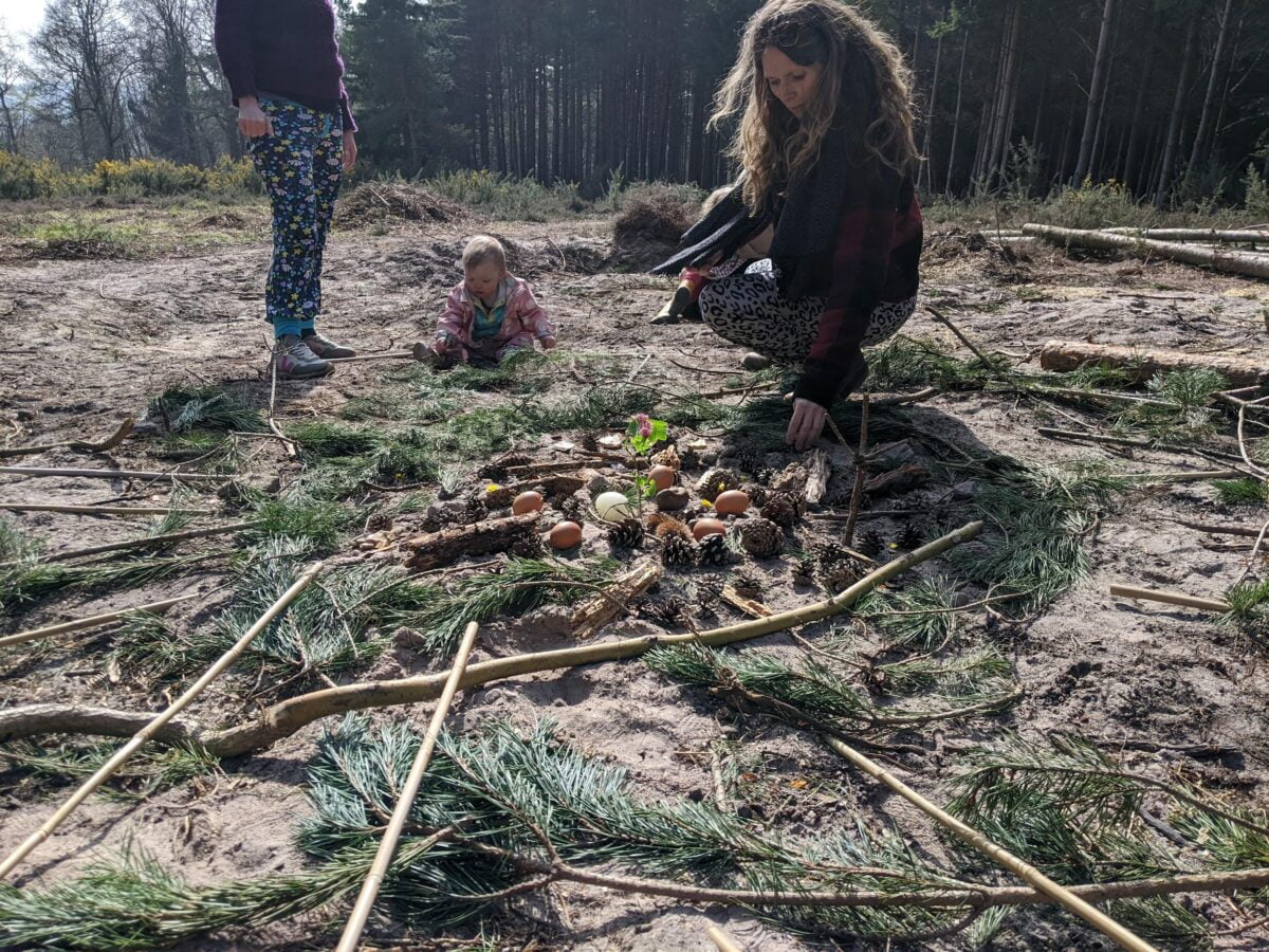 An Ostara celebration circle for women & children – elfwoods